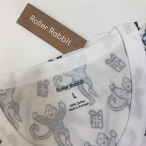 Roller Rabbit | Intimates & Sleepwear | Hp Nwt Roller Rabbit Monkey Ls ...